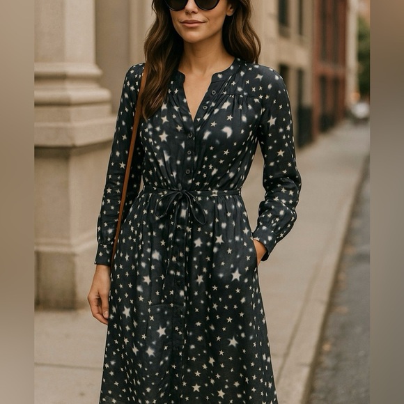 XiRENA | Dresses | Xirena Evynn Written In The Stars Hydra Henley Midi ...